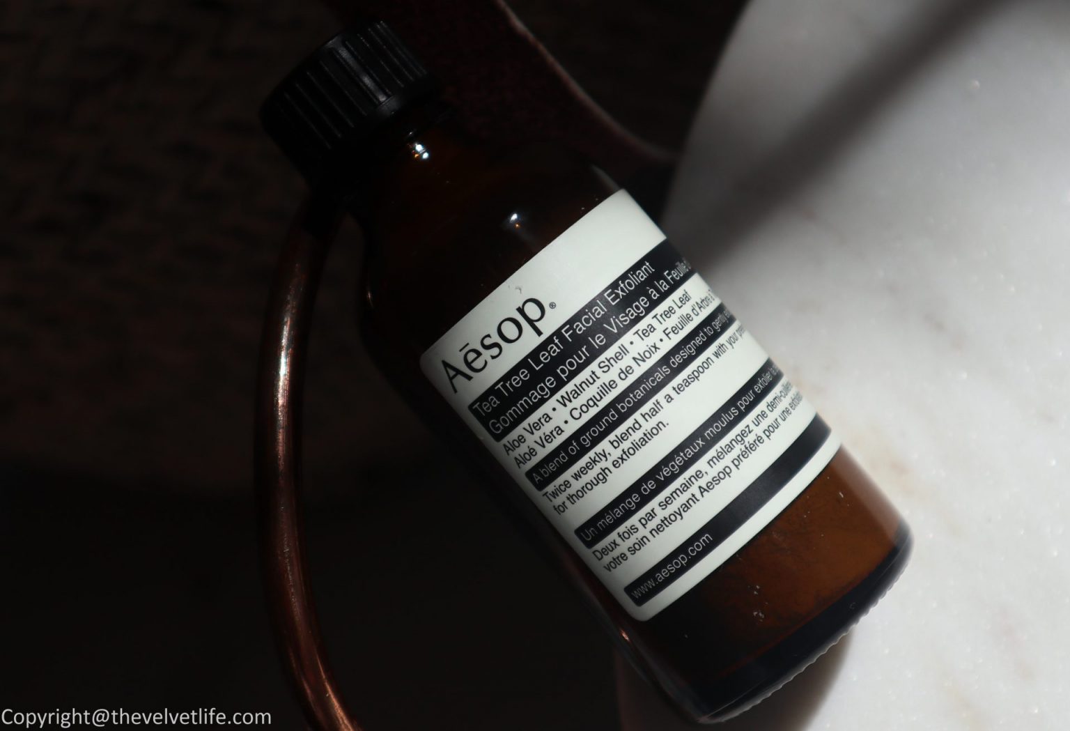 Aesop Tea Tree Leaf Facial Exfoliant Review - The Velvet Life